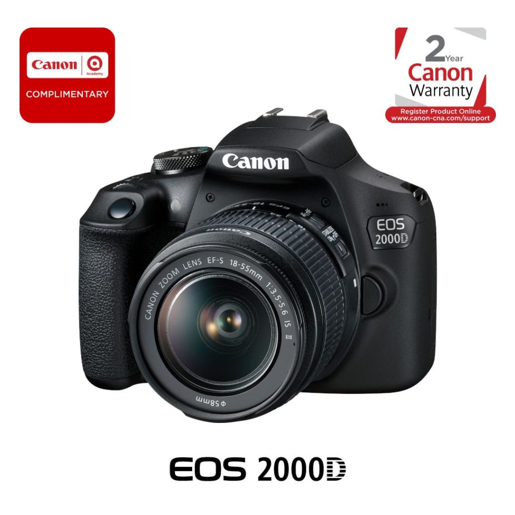 Canon EOS 2000D DSLR Camera 18-55mm Price in Kenya